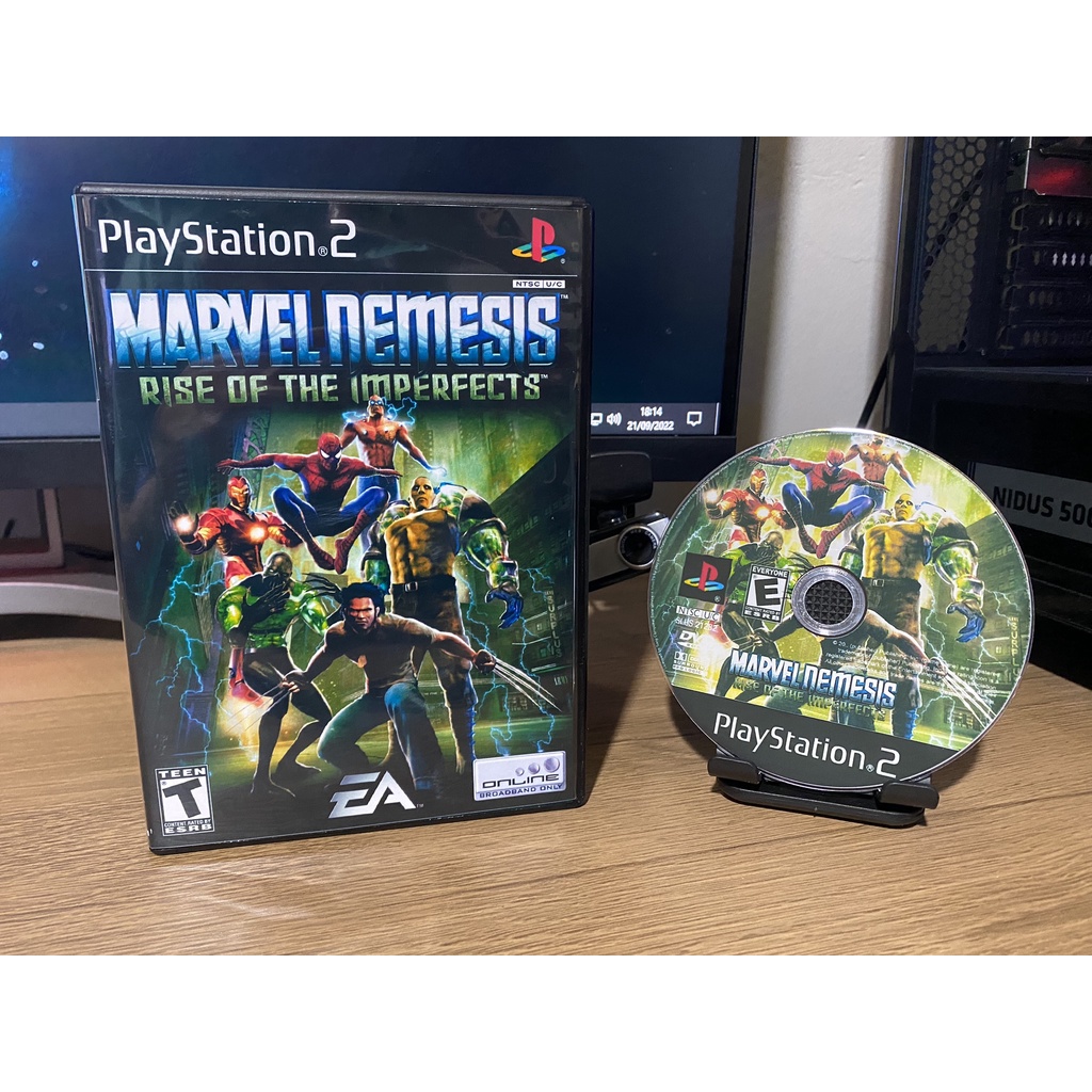 Marvel Nemesis: Rise of the Imperfects para PS2 | Shopee Brasil