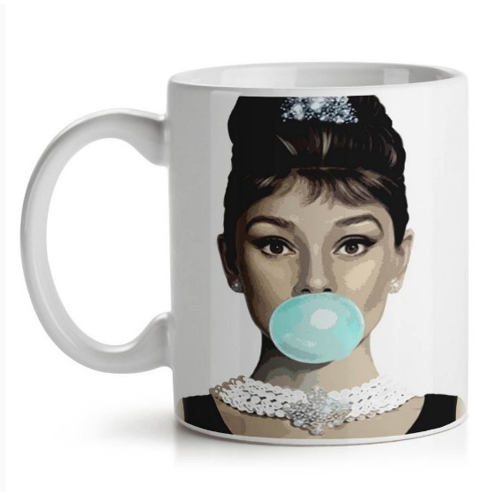 Caneca Audrey Hepbum | Shopee Brasil