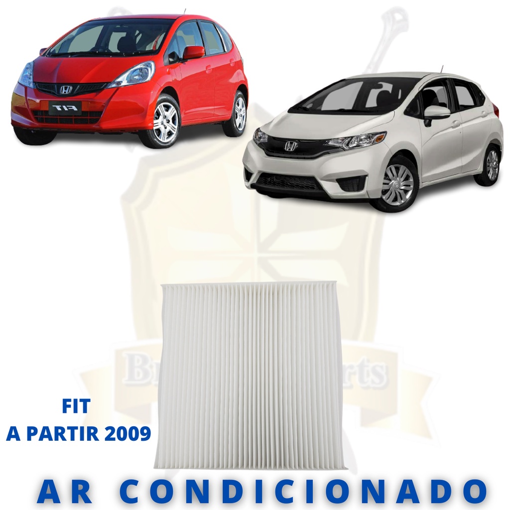 Filtro Ar Condicionado Cabine Honda Fit A Partir 2009 2010 2011 2012 ...