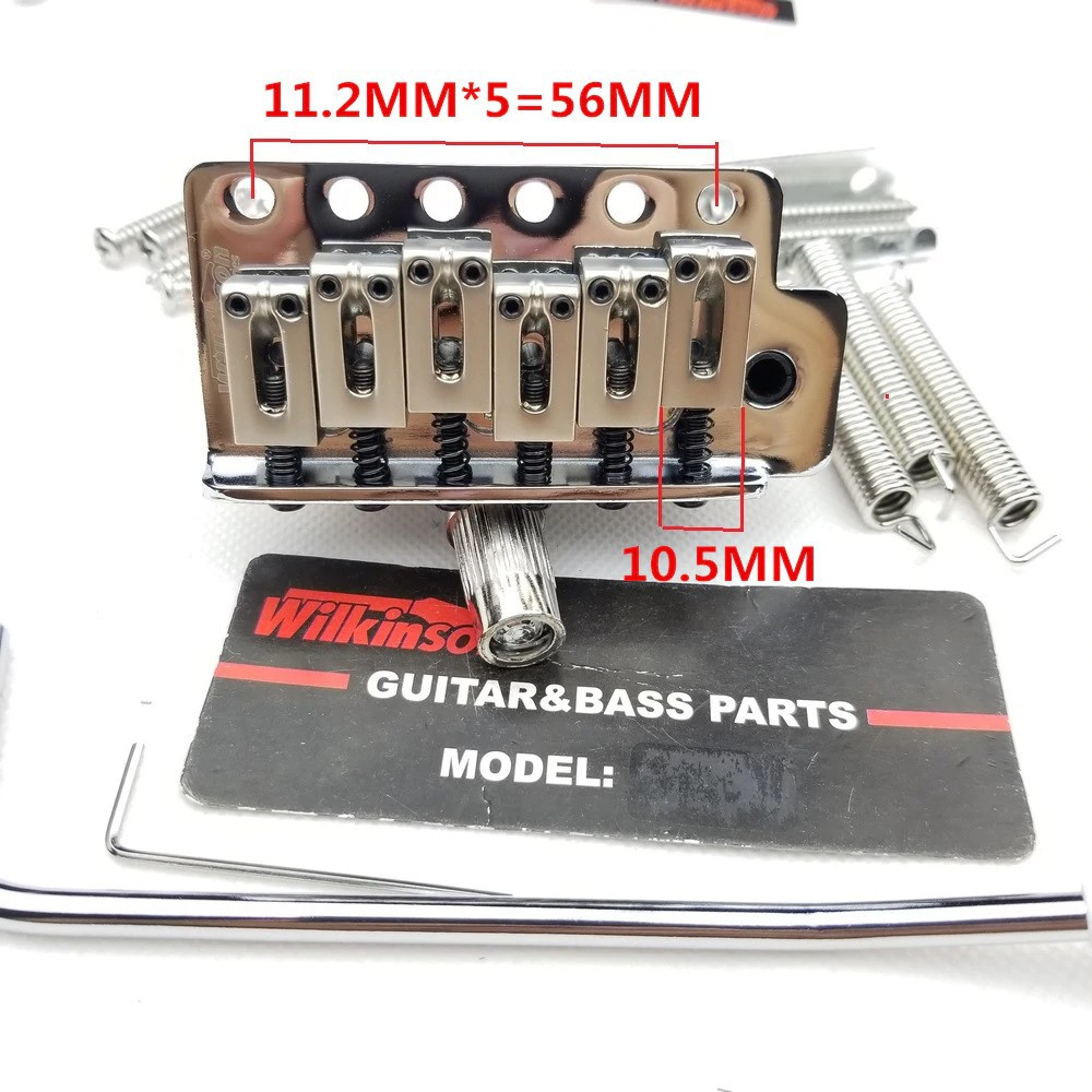 Ponte Wilkinson Wov02 6 Furos Strato Caster Fender Tagima | Shopee Brasil