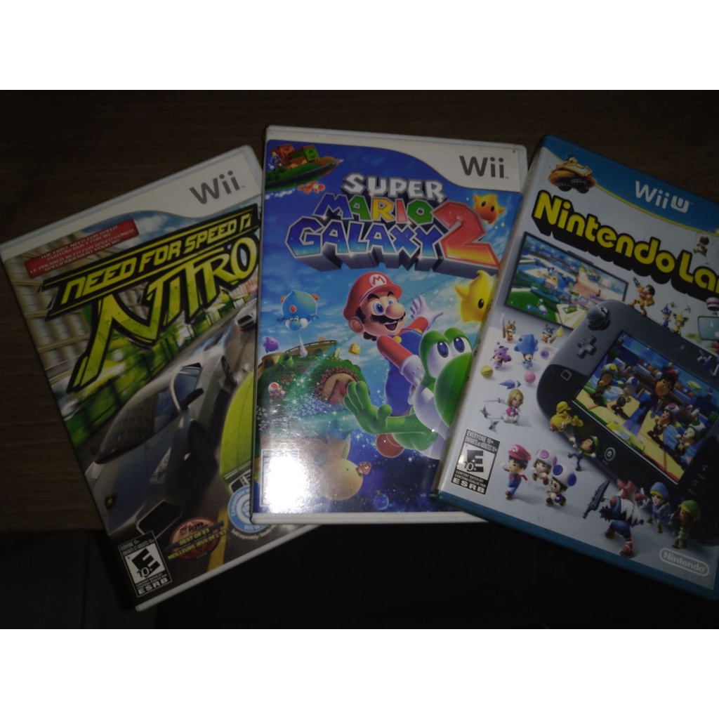 Jogos Nintendo Wii E Nintendo Wii U | Shopee Brasil