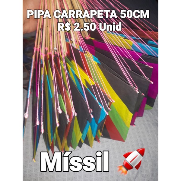 COMBO PIPA CARRAPETA 50 CM - 10 UNIDADES COMPLETA | Shopee Brasil