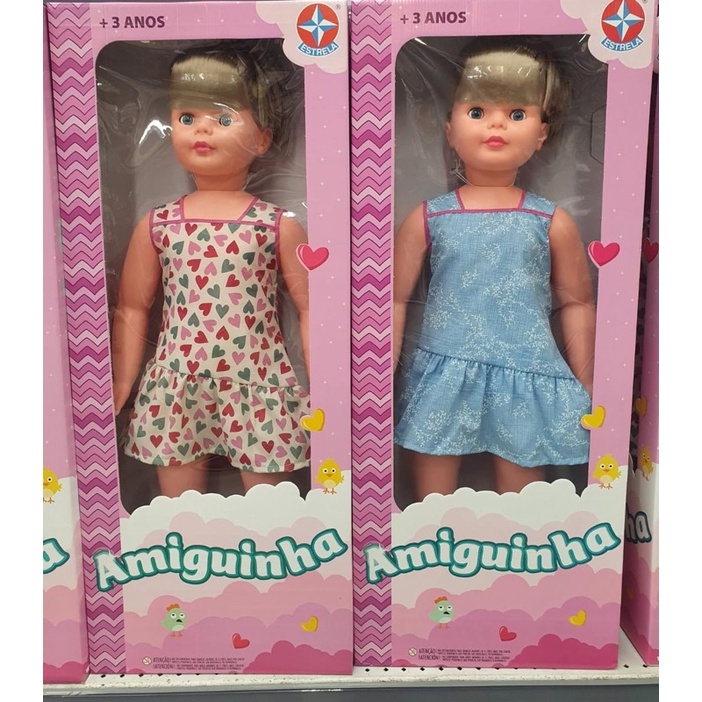 Boneca Amiguinha Estrela original 80 cm | Shopee Brasil