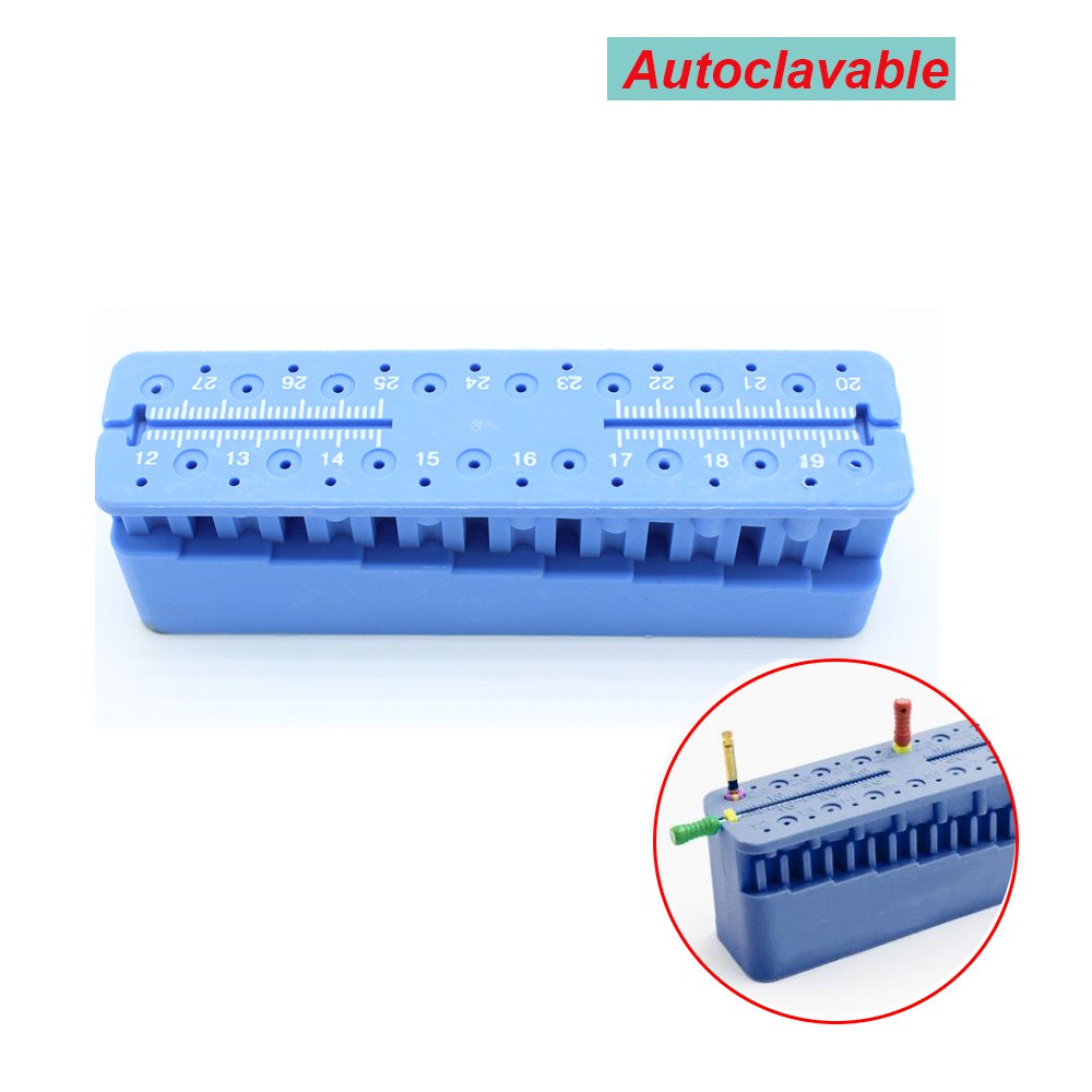 Dental Endodontic Ruler Block Files Measuring Tools Accessory Plastic ...