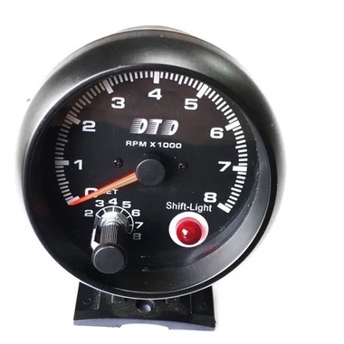 Contagiros 93mm C/ Shift Light Rpm Tacômetro Turbo Tuning | Shopee Brasil