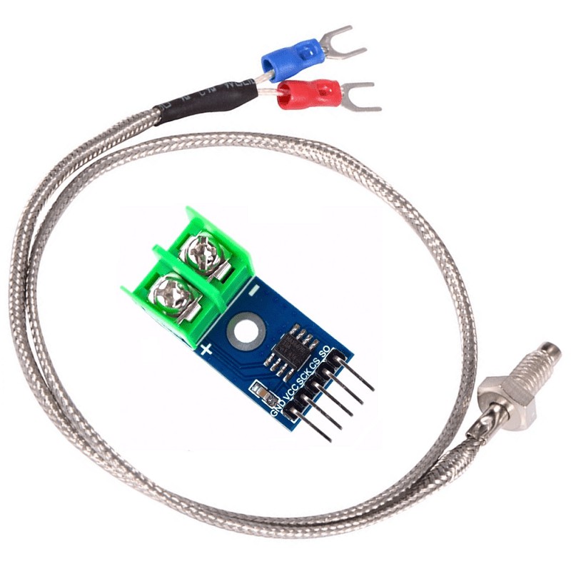 Termopar Tipo K + MAX6675 - Medir Temperatura - Arduino Eletrônica ...