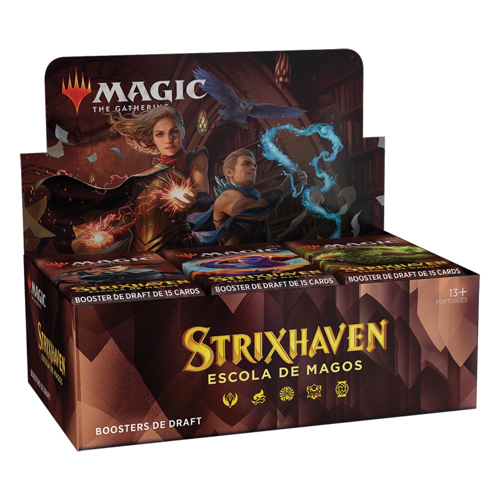 Draft Booster Box Magic - Strixhaven Escola De Magos PT | Shopee Brasil