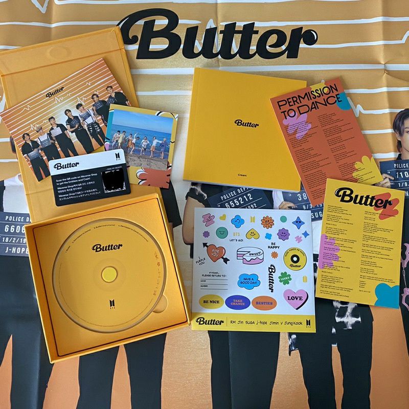 BTS - Album Butter (Cream Versão) Completo K-pop | Shopee Brasil