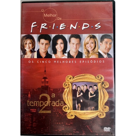 DVD FRIENDS OS CINCO MELHORES EPISÓDIOS DA SEGUNDA TEMPORADA | Shopee ...