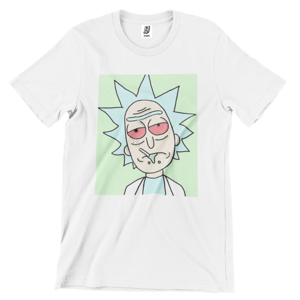 Camiseta Unissex Rick e Morty Swag | Shopee Brasil