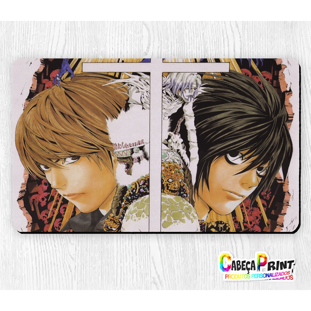 Mouse Pad Gamer 35x25 Death Note | Shopee Brasil