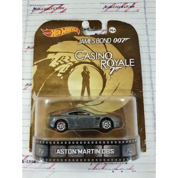 Hot Wheels ASTON MARTIN DBS 007 CASINO ROYALE | Shopee Brasil