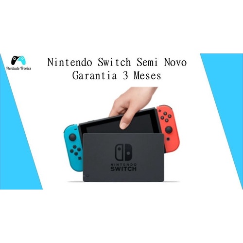 Nintendo Switch Semi Novo Completo Garantia 3 Meses | Shopee Brasil