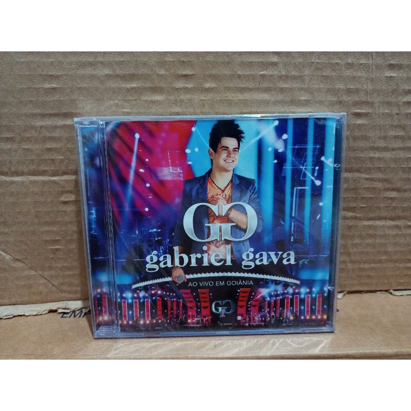 CD GABRIEL GAVA AO VIVO EM GOIÂNIA (ORIGINAL-LACRADO) | Shopee Brasil