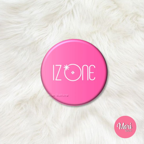 BOTON KPOP IZONE LOGO | Shopee Brasil