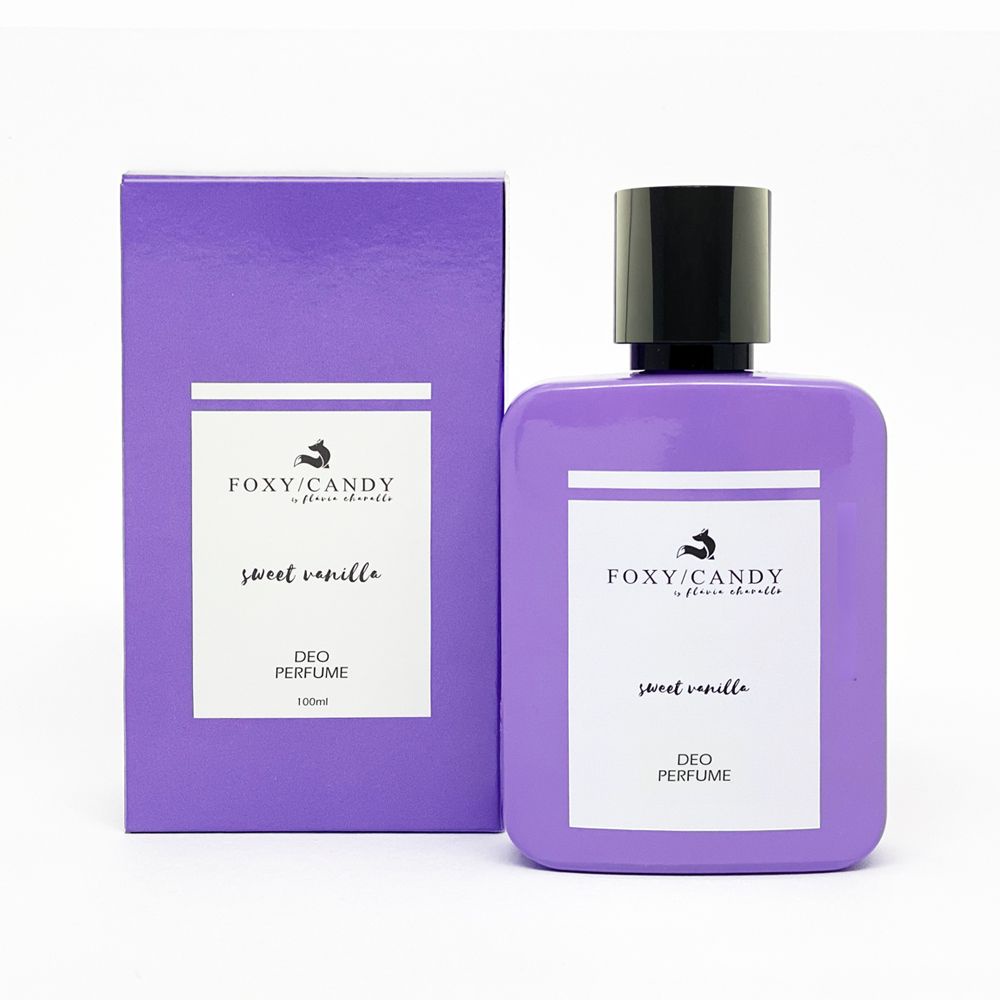 Deo Perfume Foxy Candy Sweet Vanilla 100ml | Shopee Brasil