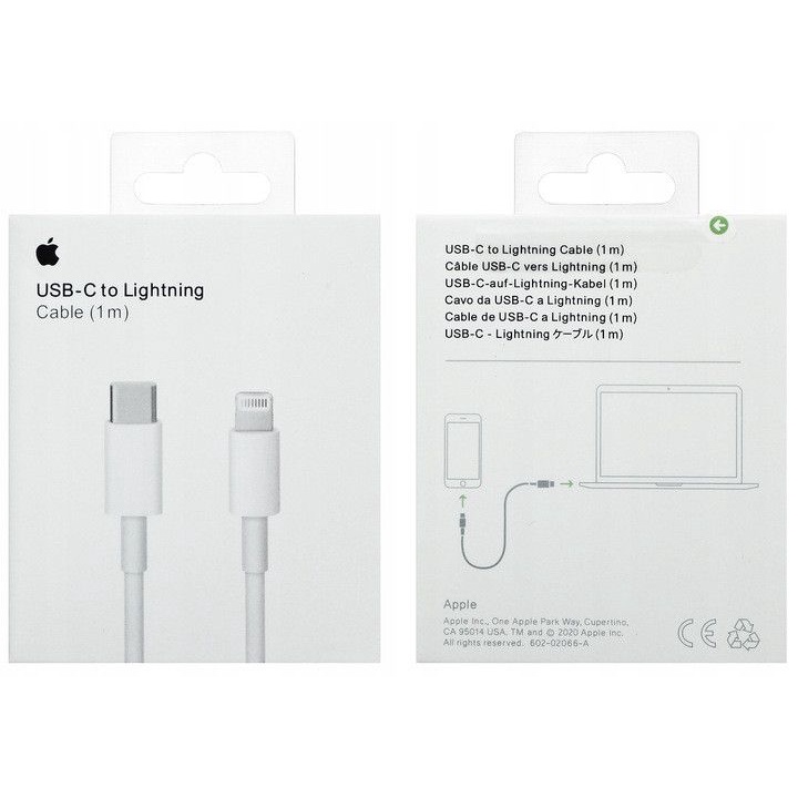 Cabo iPhone Lightning USB Type C - 1 Metro | Shopee Brasil