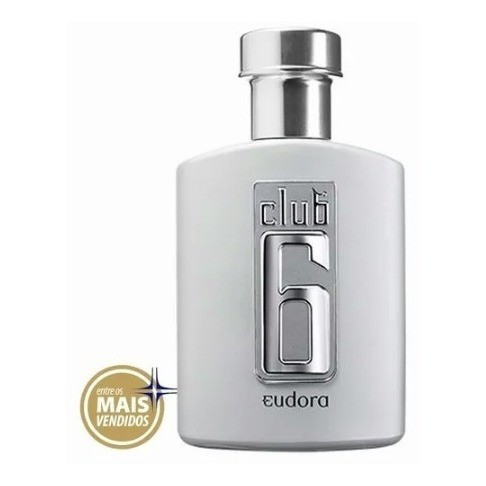 Deo Colônia Club 6 Masculino Eudora 95ml | Shopee Brasil