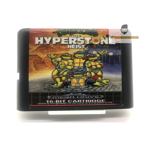 Mega Drive Jogo - Hyperstone Turtle Paralelo | Shopee Brasil