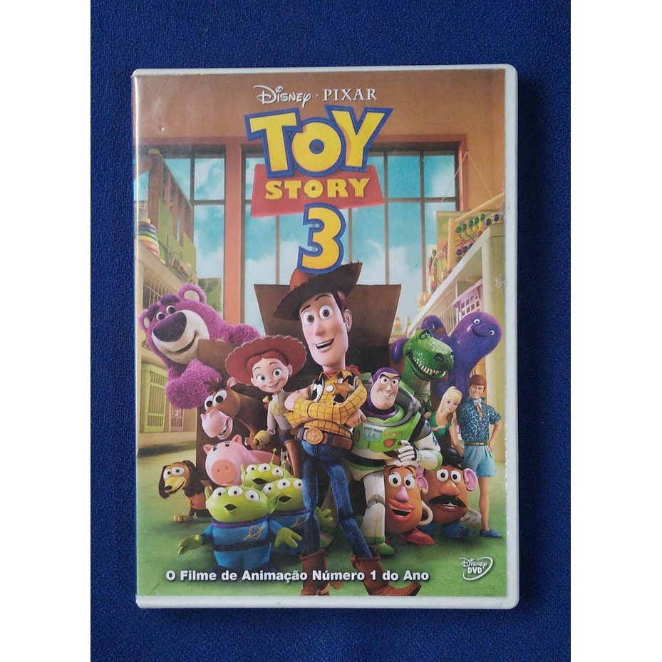 Toy Story 3 (DVD) | Shopee Brasil