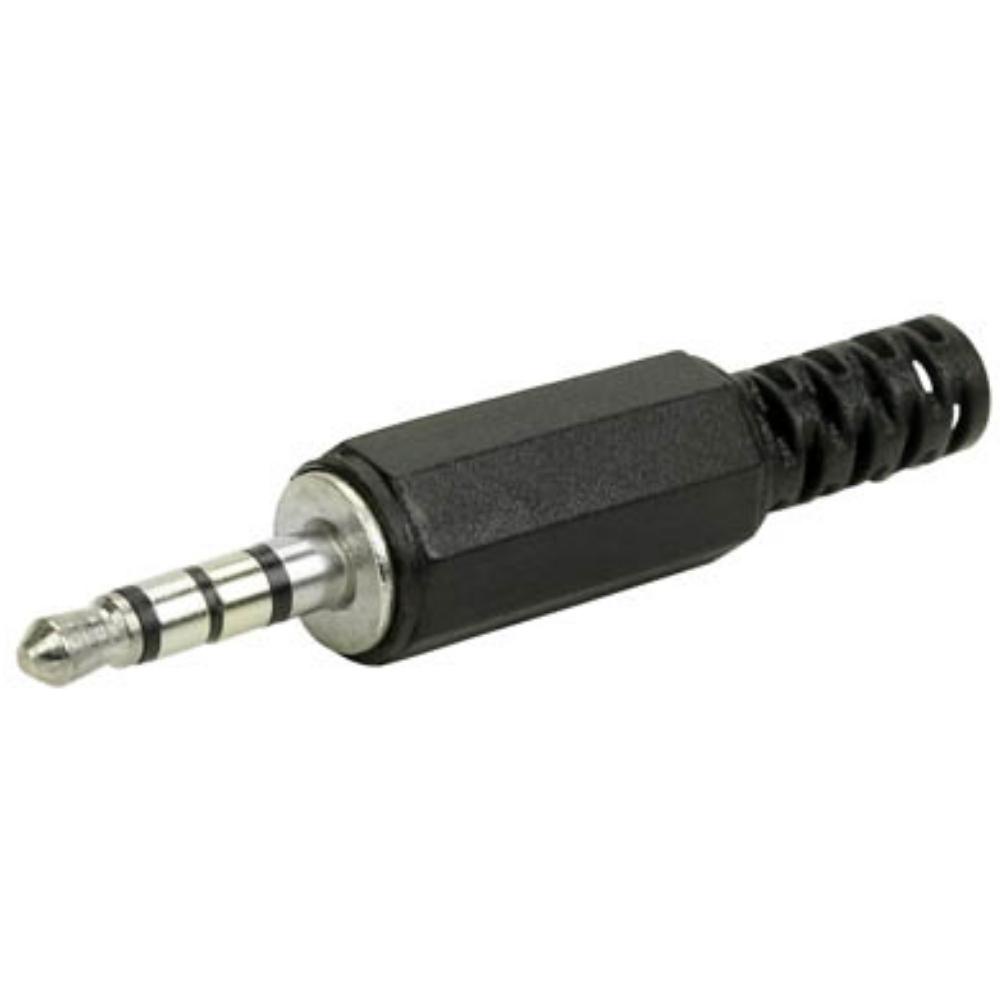 Plug Conector P3 Plastico - P3 Estereo ( P4C ) Chipsce | Shopee Brasil