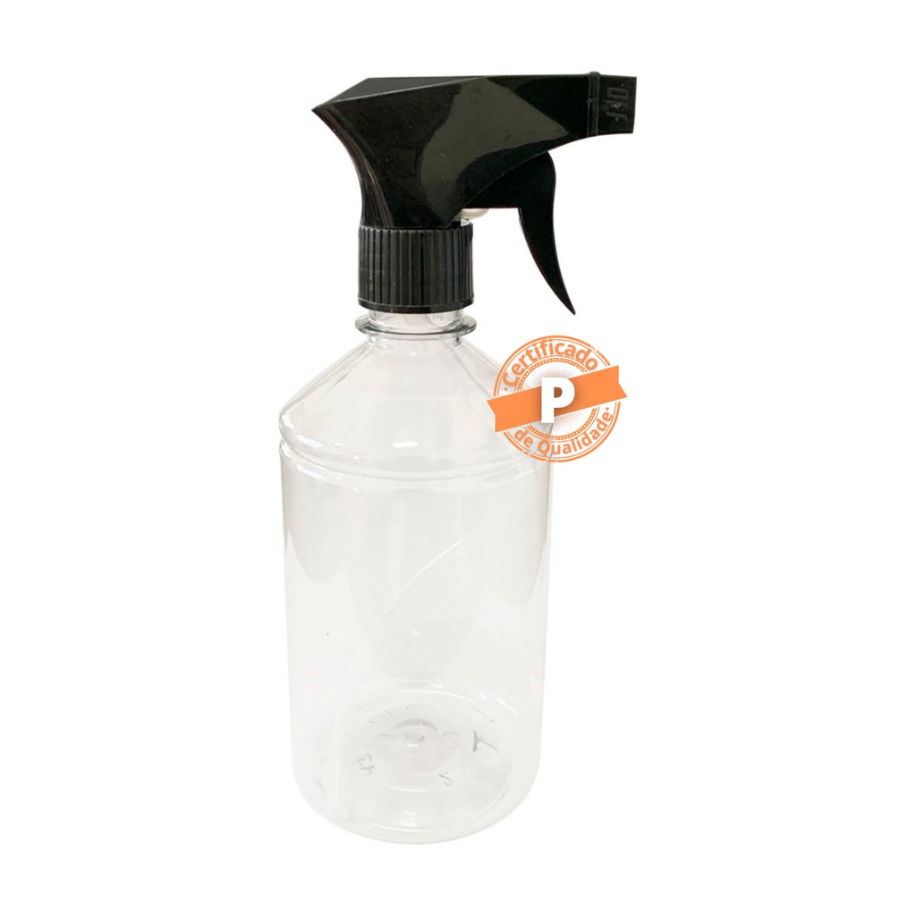 Frasco Pet Borrifador C/ Válvula Gatilho 500ml (10 Unidades) | Shopee Brasil
