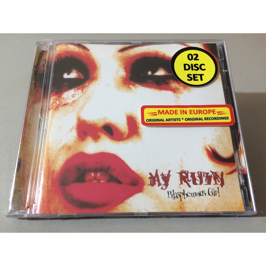 My Ruin - Blasphemous Girl CD Duplo Lacrado Importado EUROPEU (HEAVY ...