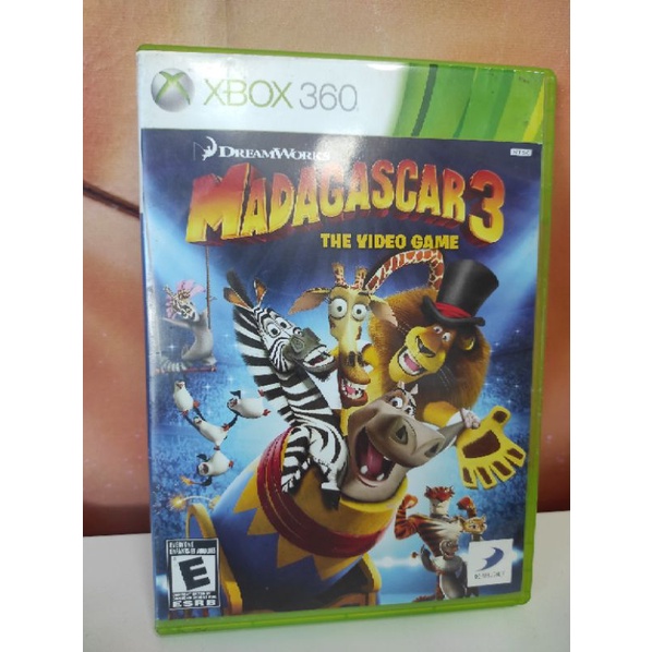 Madagascar 3 Xbox 360 original em mídia física | Shopee Brasil