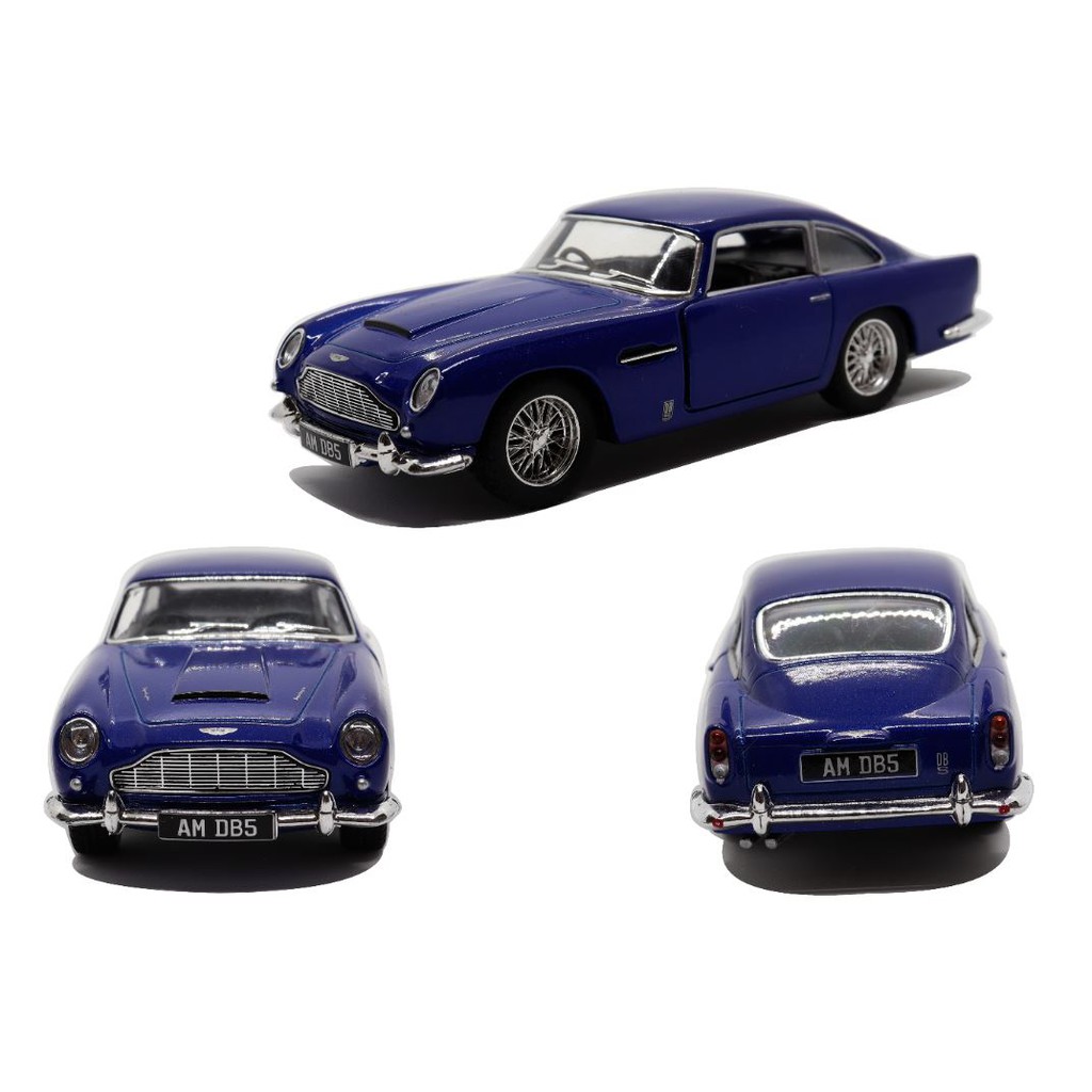 Miniatura Aston Martin DBS Azul Kinsmart Escala 1/32 | Shopee Brasil