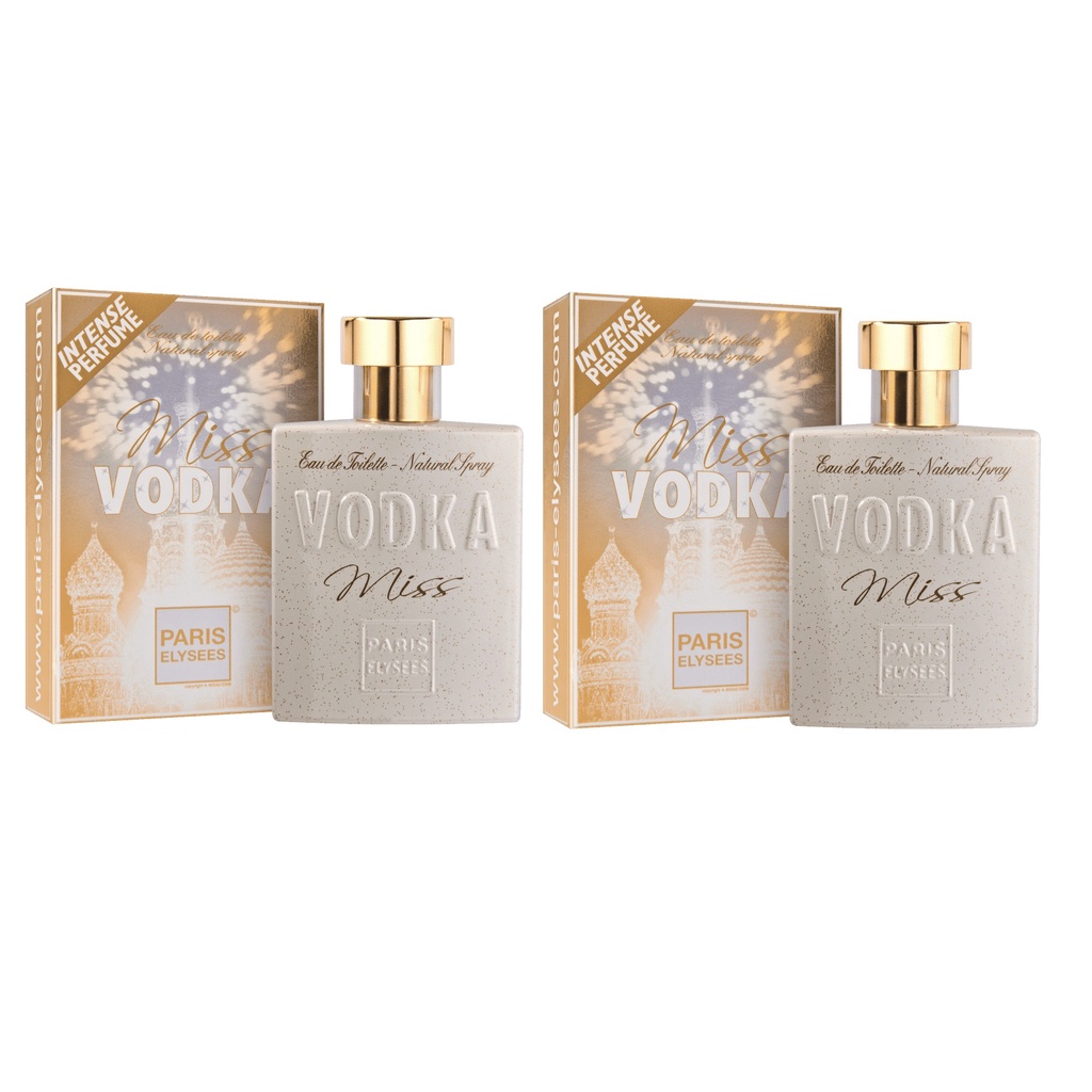 Kit Com 2 Vodka Miss Feminino 100ml | Shopee Brasil