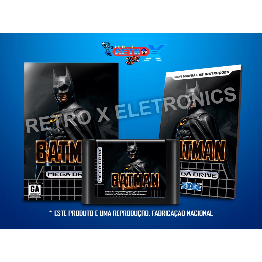 Batman - COMPLETO MEGA DRIVE | Shopee Brasil