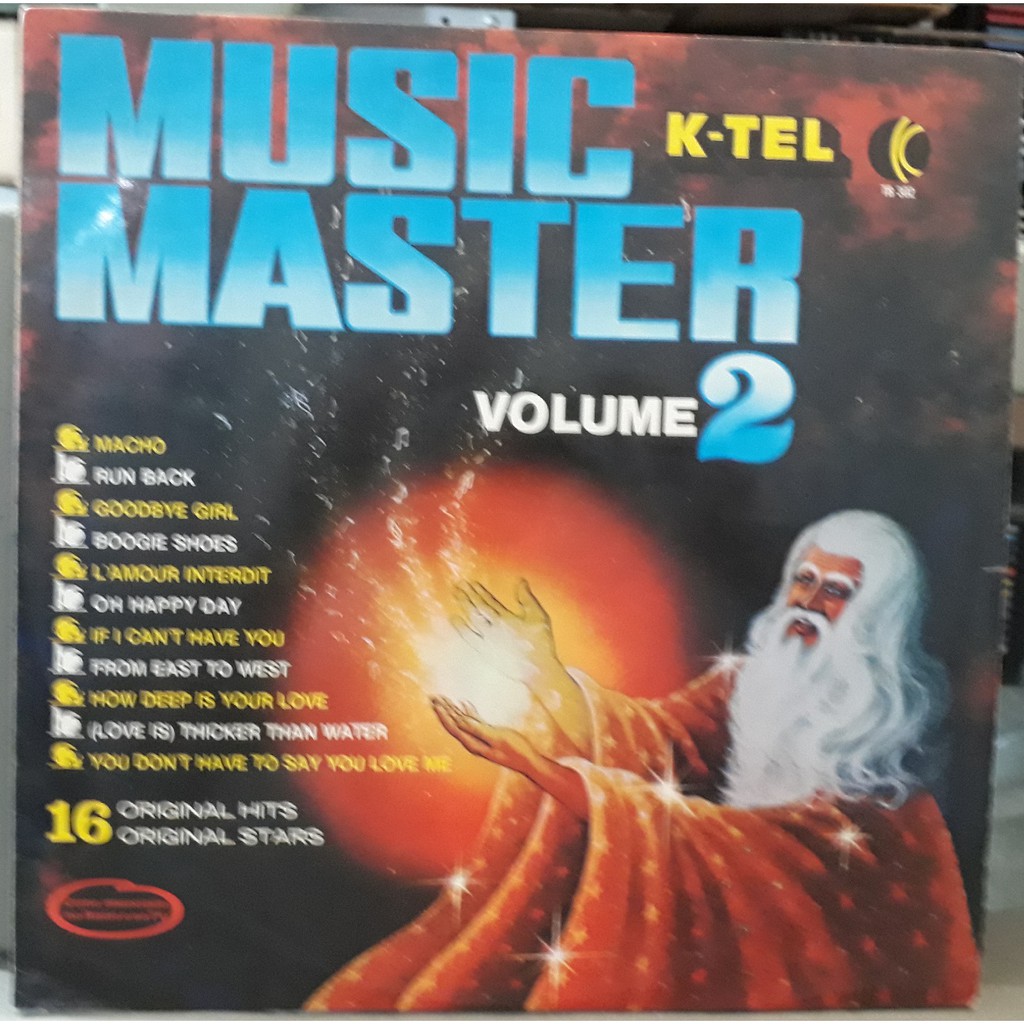 LP Disco de Vinil Music Master - Vol. 2 - LP Excelente Capa Laminada ...