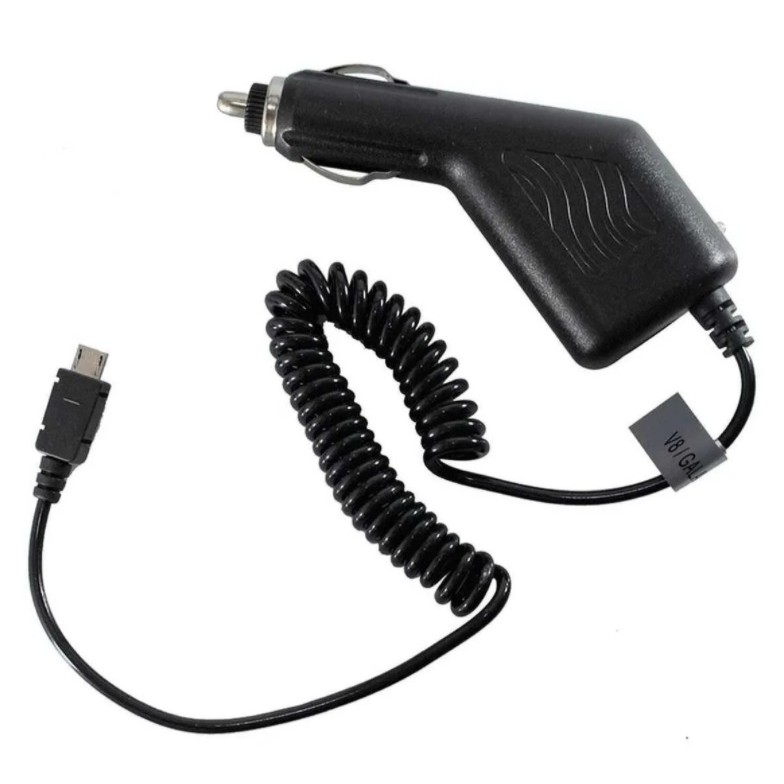 Caregador De Celular Veicular 5V 800MAH Para Celular V8 Micro Usb ...