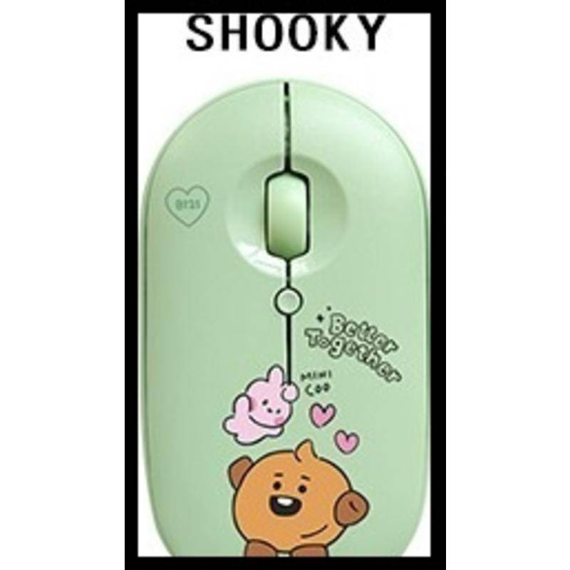 2022 KPOP BTS BT21 Bonito Dos Desenhos Animados Do Mouse Sem Fio Usb ...
