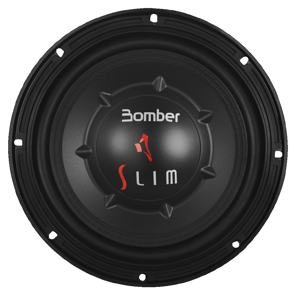 Alto Falante Subwoofer Slim Bomber 200W 4ohms Grave Interno | Shopee Brasil