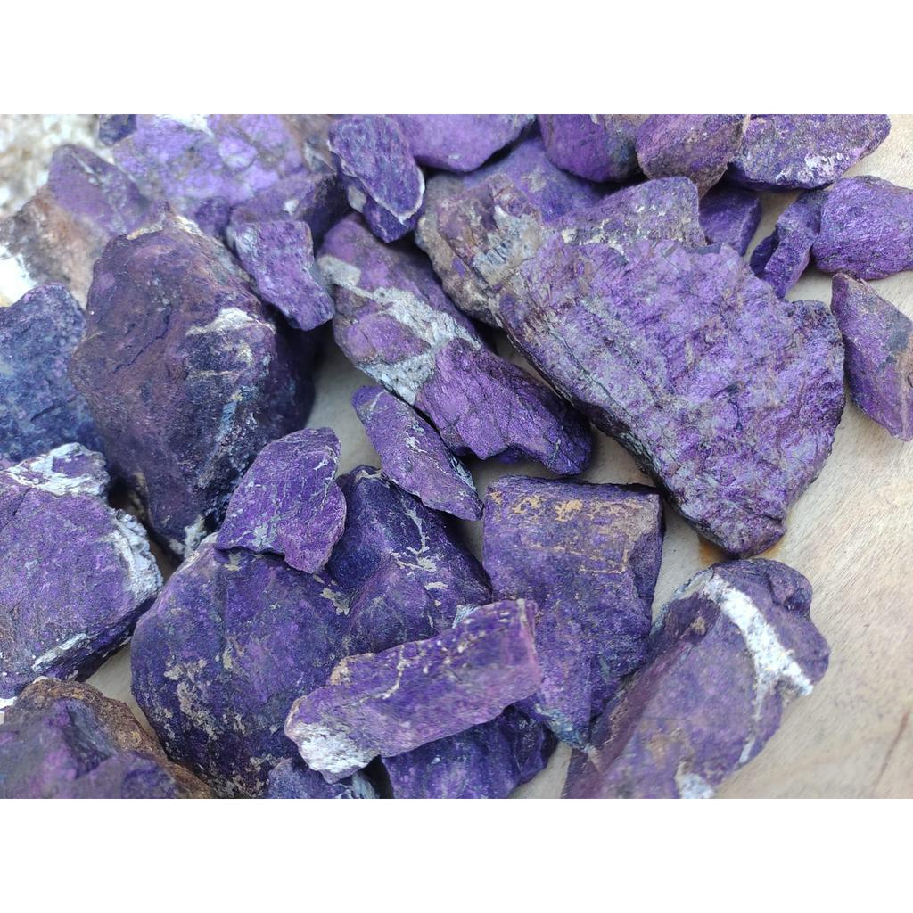 Pedra Purpurita Bruta (10 a 25 gramas) | Shopee Brasil