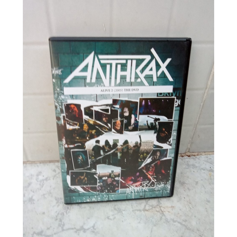 Anthrax - Alive 2: The DVD (com encarte) | Shopee Brasil
