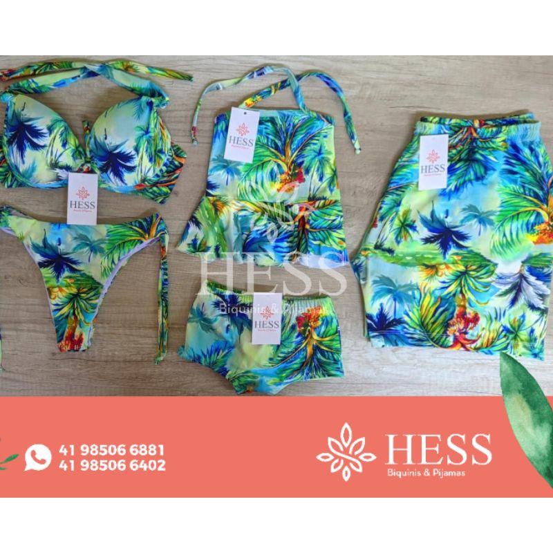 Kit Família Moda Praia / Biquíni Mãe Sunga Infantil Shorts Masculino / Traje Se Banho Família ...