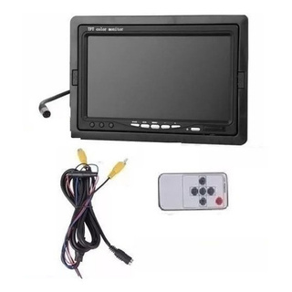 Tela Lcd 7 Polegadas Portátil Monitor Veicular Digital E73 | Shopee Brasil