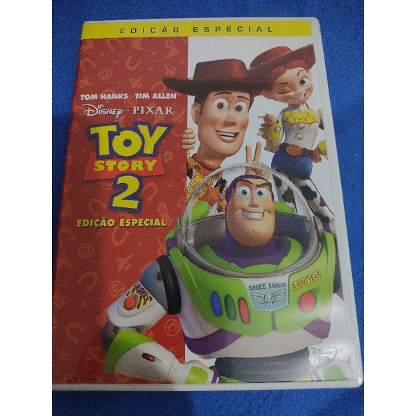 Dvd Toy Story 2 (1999, Disney, Pixar) | Shopee Brasil