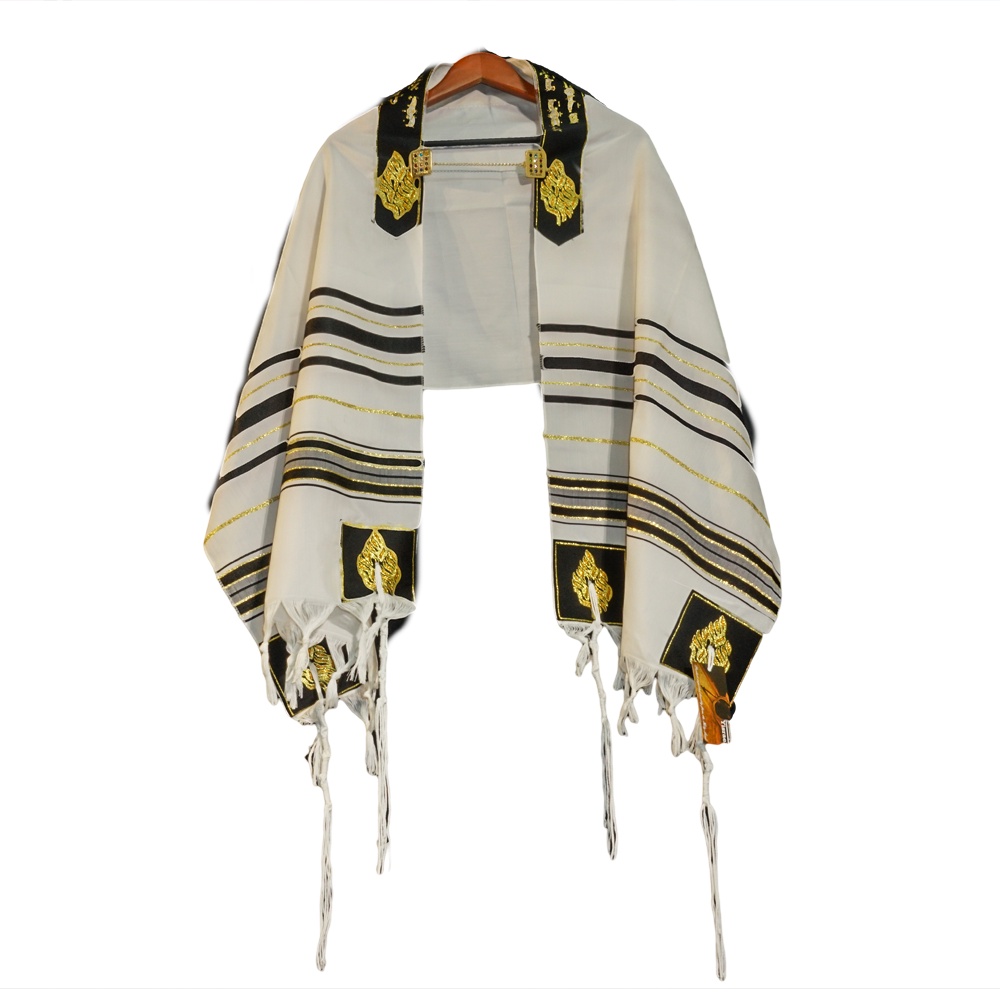 talit gadol (grande) Elias o Profeta - preto | Shopee Brasil