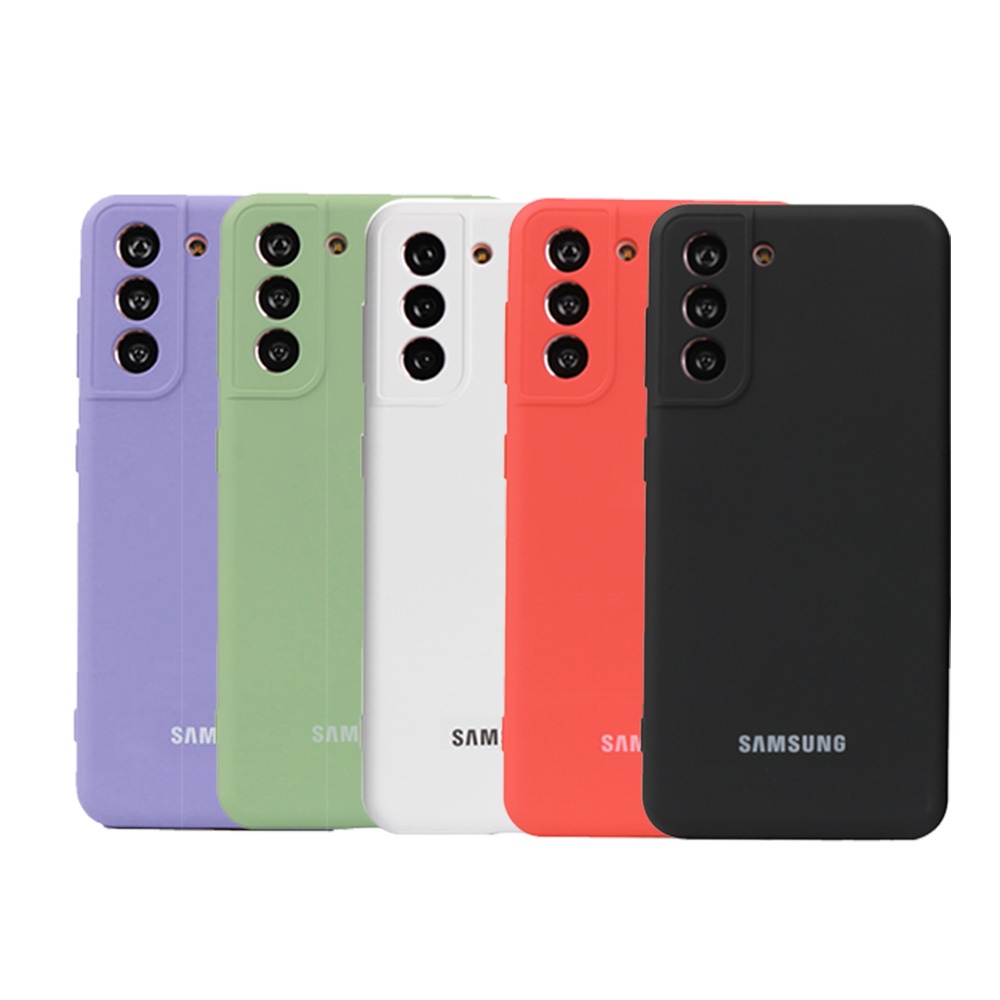 Capa E Caixa Original Para Celular Samsung Galaxy S21 FE De Silicone De Alta Qualidade S21FE ...