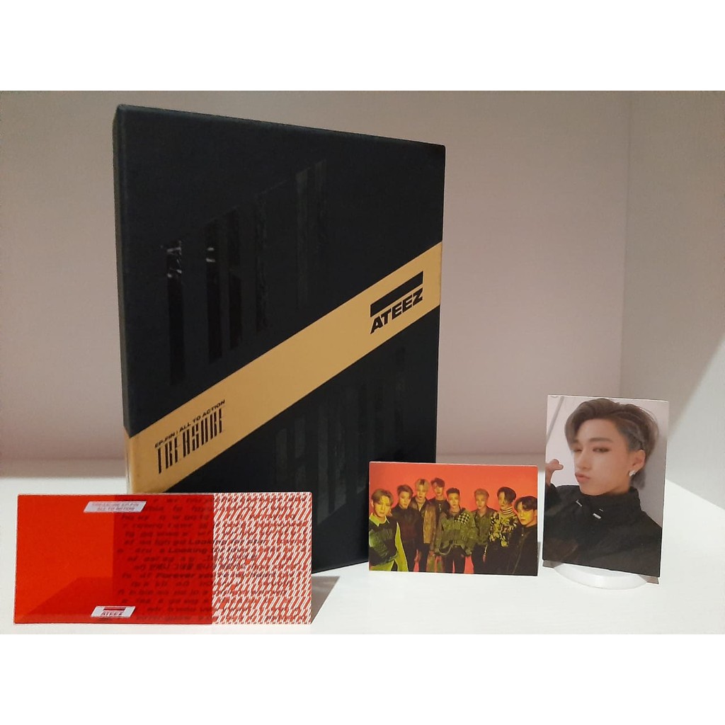 Álbum Kpop Ateez - Treasure EP.FIN: All To Action (A ver.) | Shopee Brasil