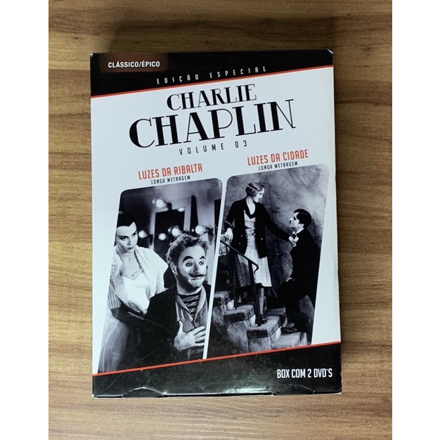 Box Edição Especial DVD’s Charlie Chaplin | Shopee Brasil