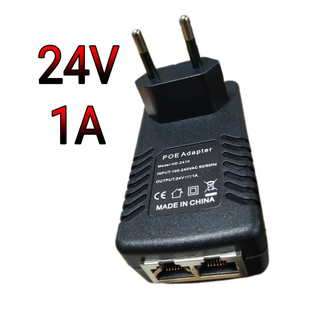 Fonte Poe Automatica 24v 1a Rj45 8p8c Boa | Shopee Brasil