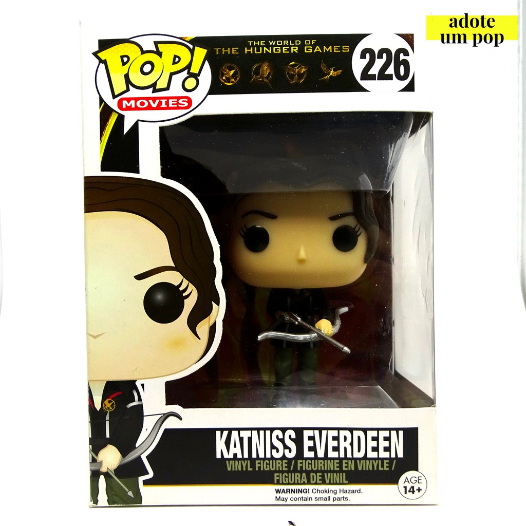 Funko Pop Katniss Everdeen - The Hunger Games - #226 | Shopee Brasil