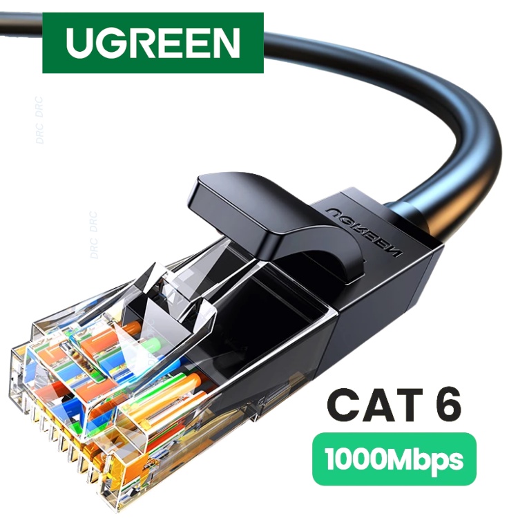 Cabo de Rede Cat6 Blindado Gigabit Ugreen Alta Performance 50 cm Patch ...