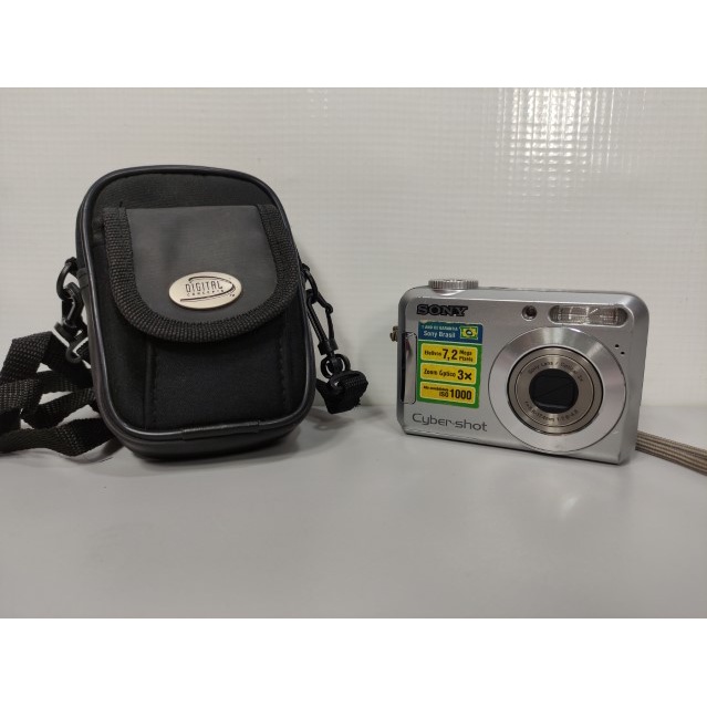 Câmera Digital Sony Cybershot Dsc-s650 7.2mpx Foto Funciona | Shopee Brasil