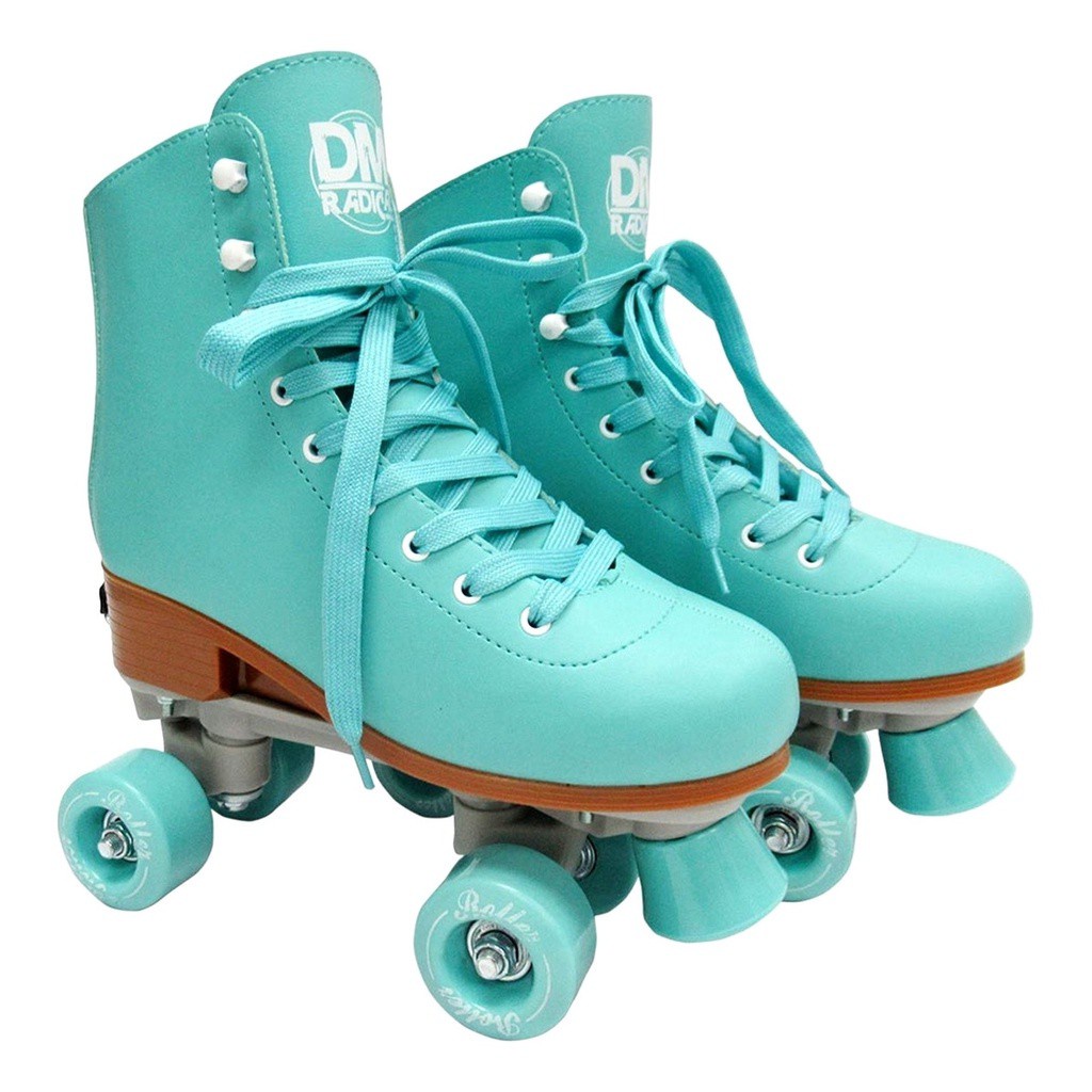 Patins 4 Rodas Classico Retro Mar Menina Roller Skate | Shopee Brasil