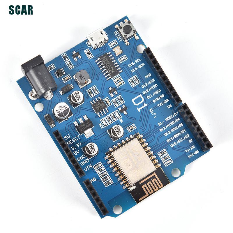 [Scarlett] WeMos D1 WiFi Arduino UNO Placa De Desenvolvimento Baseada Em ESP8266 | Shopee Brasil